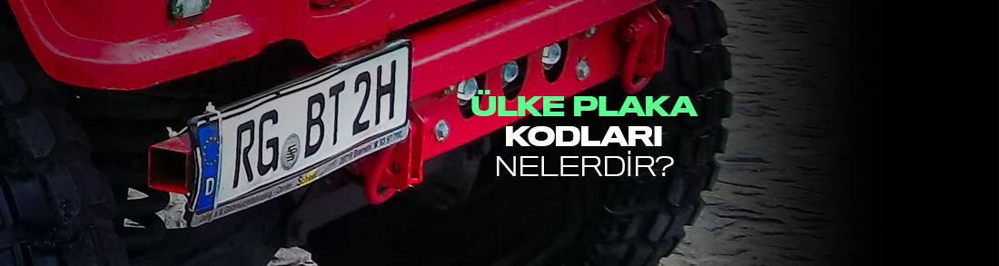 Ülke Plaka Kodları Nelerdir? - Borusan Next